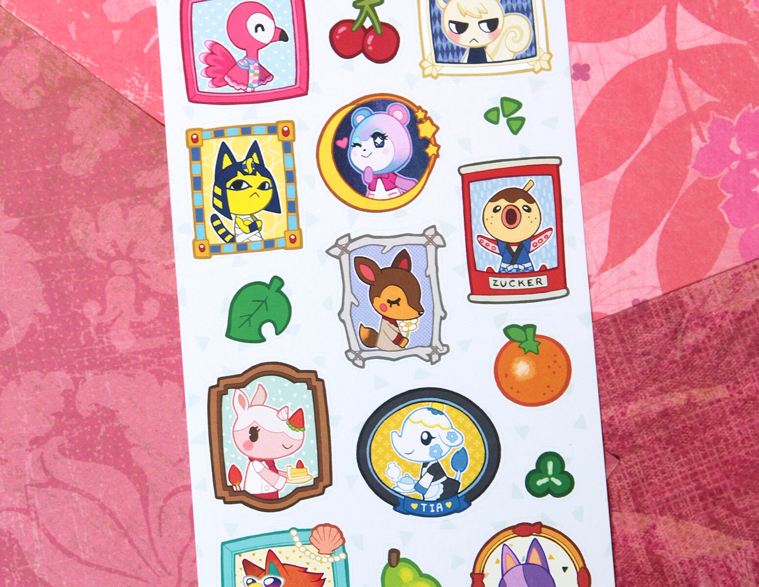 Animal Crossing New Horizons Villager Sticker Set | Etsy