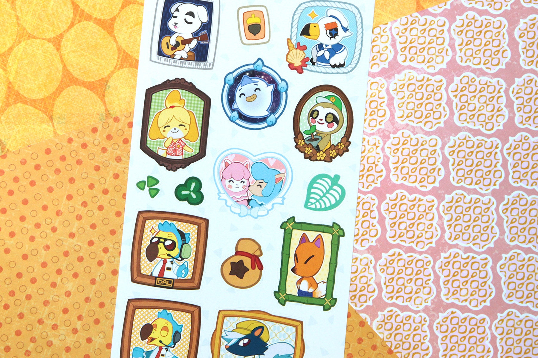 Animal Crossing New Horizons NPC Sticker Set | Etsy