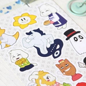 Undertale Stickers Set - Etsy