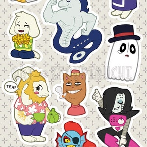 Undertale Stickers Set - Etsy