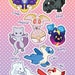 Legendary Pokemon Sticker Sheet 1 - Etsy