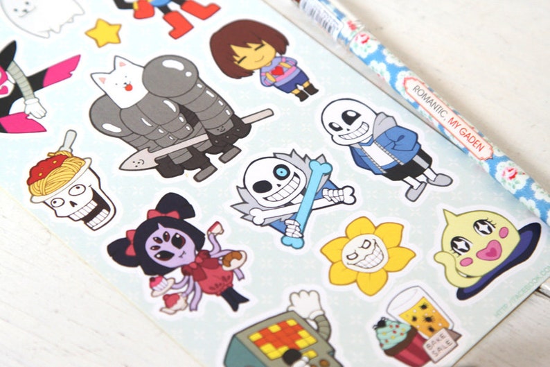 Undertale Stickers Set | Etsy