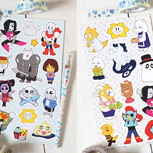 Undertale Stickers Set - Etsy