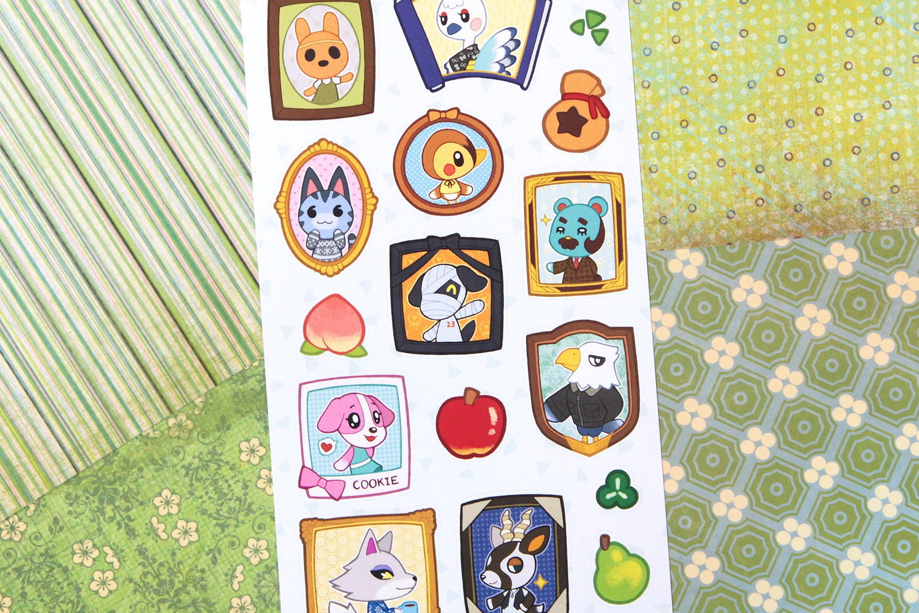 Animal Crossing New Horizons Villager Sticker Set | Etsy