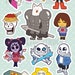 Undertale Stickers Set - Etsy