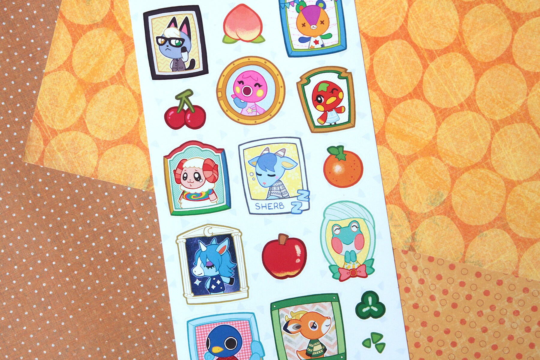 Animal Crossing New Horizons Villager Sticker Set | Etsy