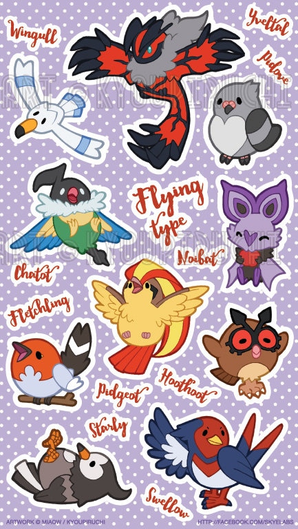 Cute Bird Pokemon