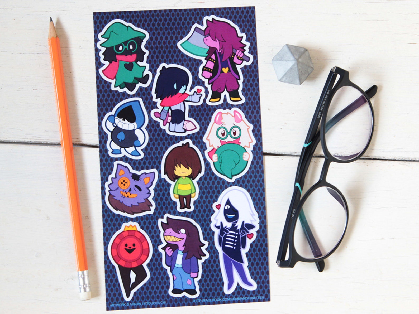Deltarune Stickers - Etsy