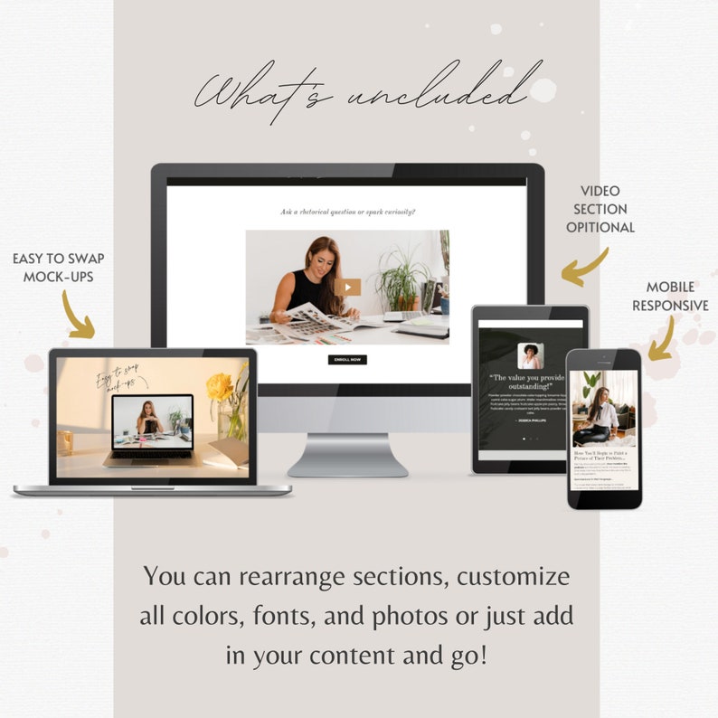 Kajabi Long-form Sales Page Video Countdown Timer - Etsy