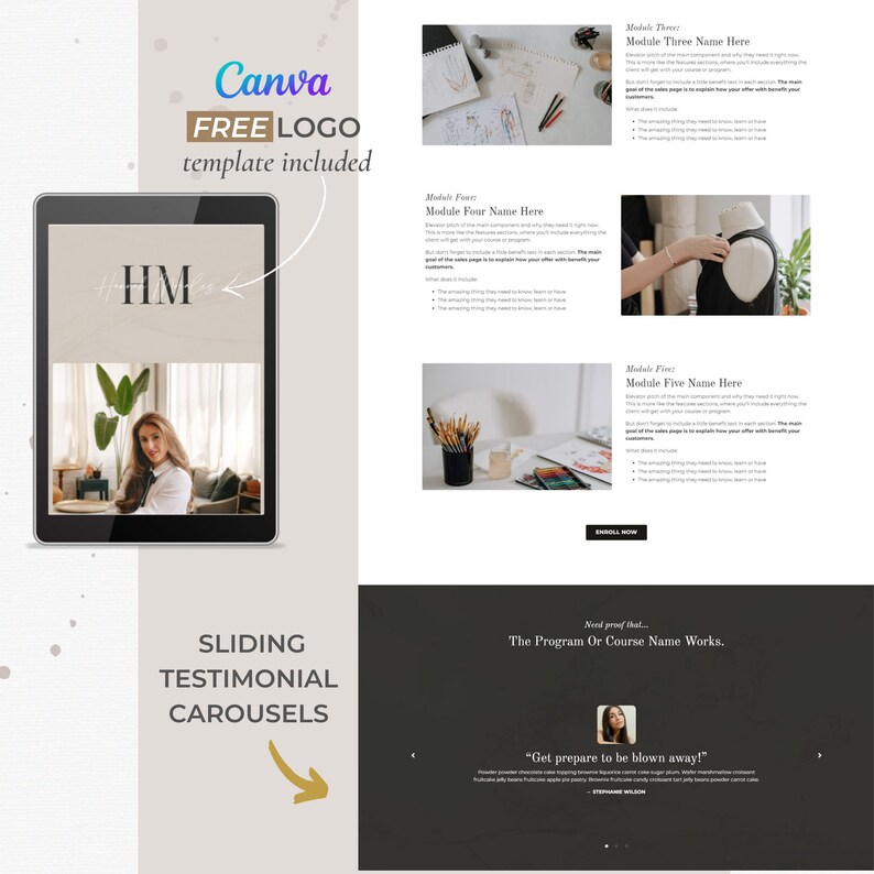 Kajabi Long-form Sales Page Video Countdown Timer - Etsy