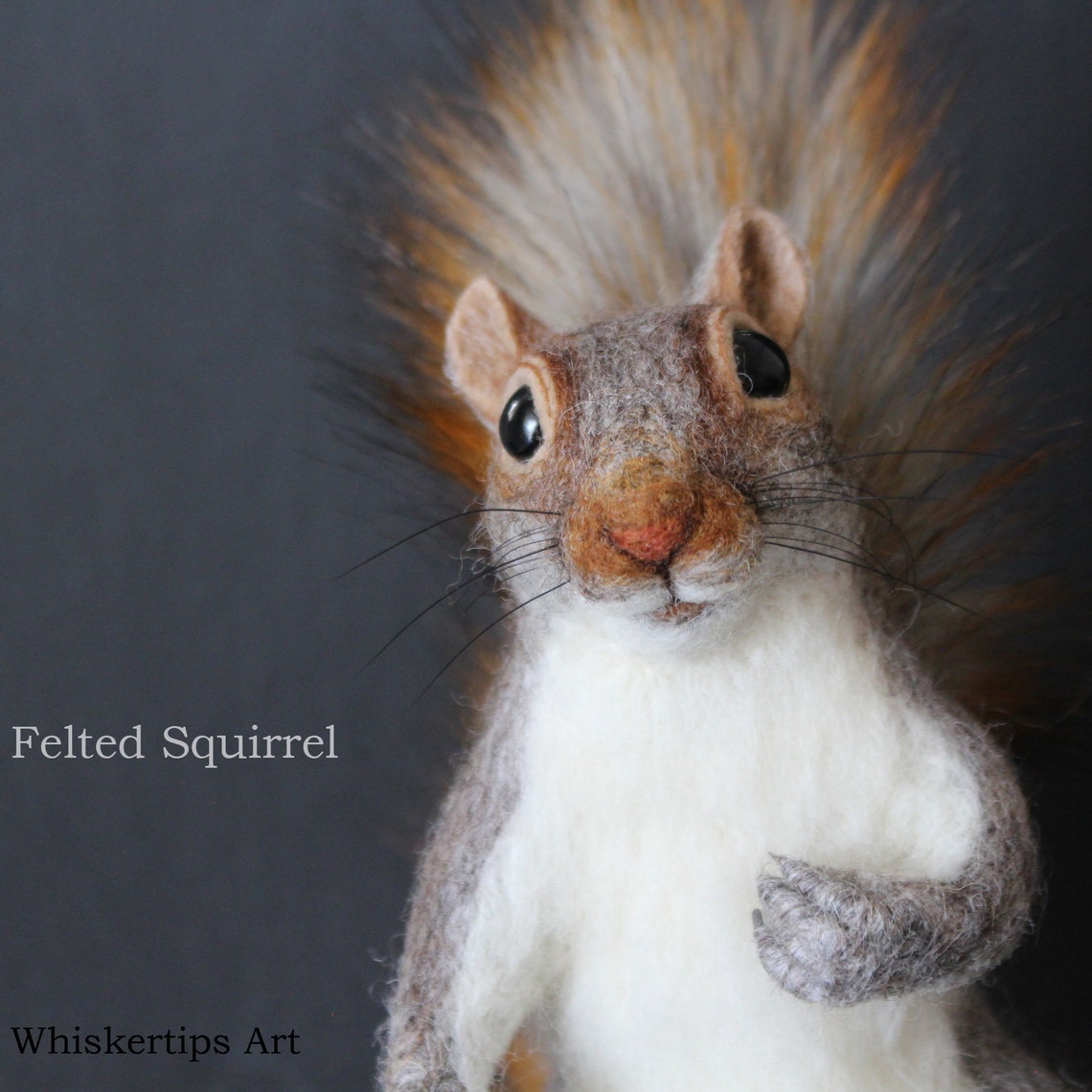 Felted Realistic Squirrel Friend - Etsy UK