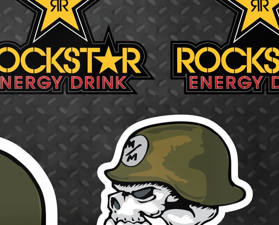 Metal Mulisha Rockstar Sticker
