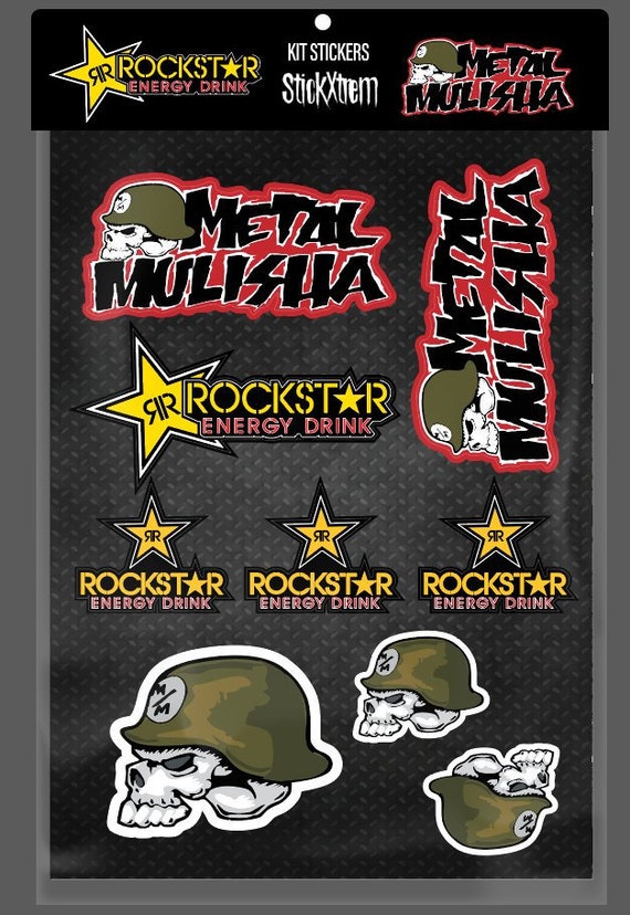 Metal Mulisha Rockstar Sticker