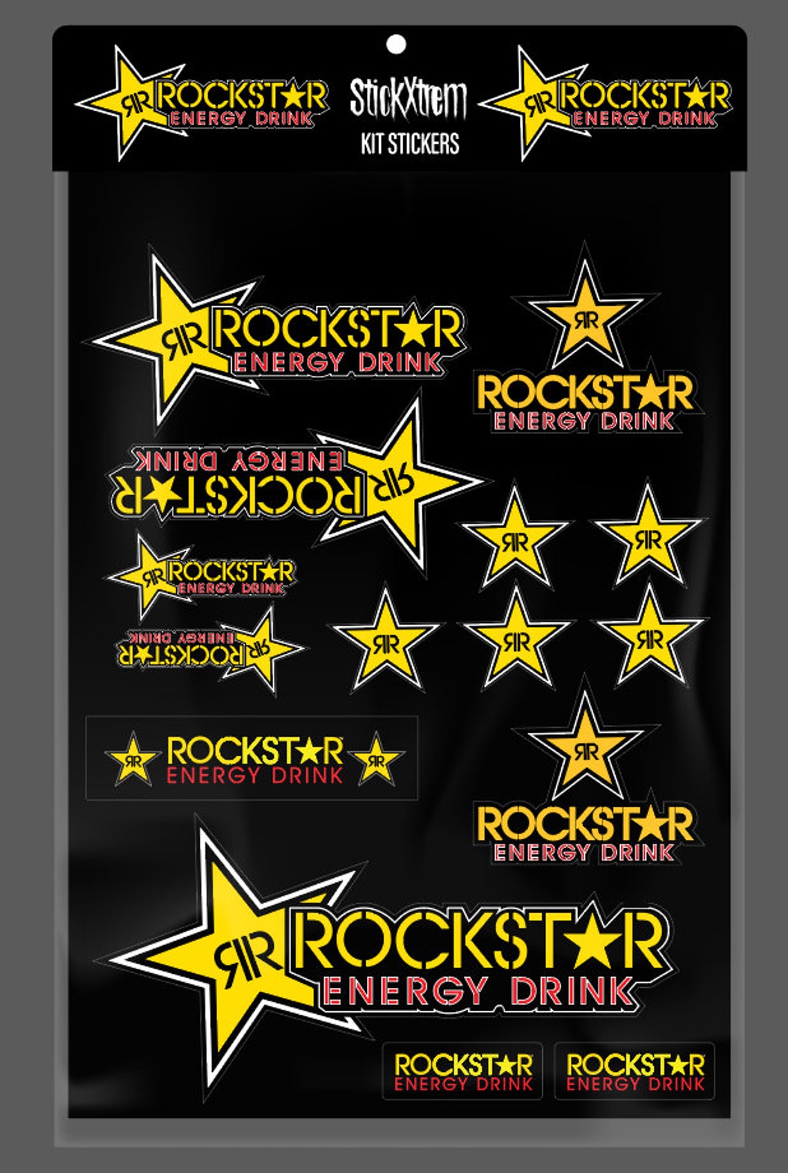 DIGITAL VECTOR ARTS Rockstar Decal Sheets Kit Stickers - Etsy