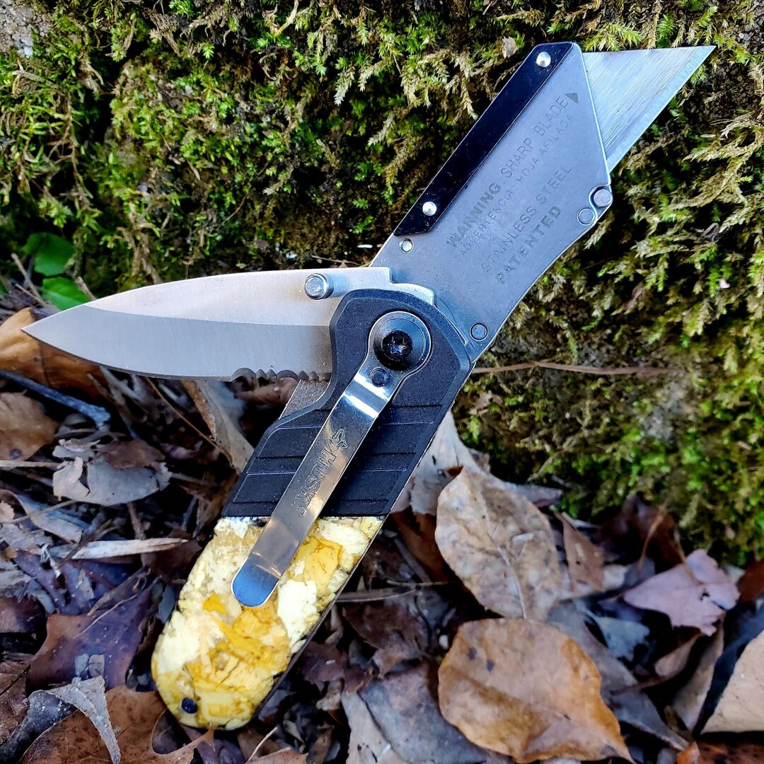 Resin Flower Knife. Memorial Jewelry, Memorial Knife. Wedding Flowers ...