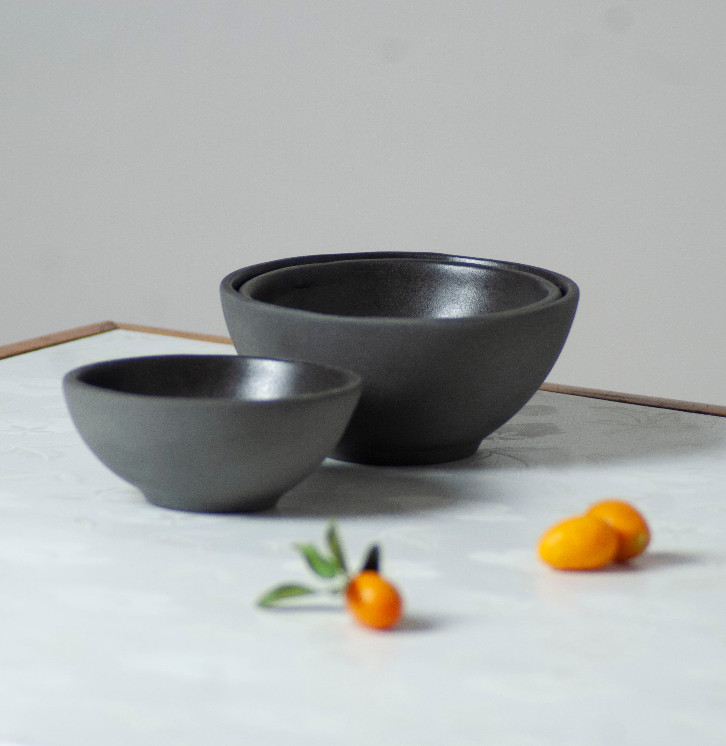 Oryoki Bowl Set -black- (handmade - Single Piece) - Etsy UK