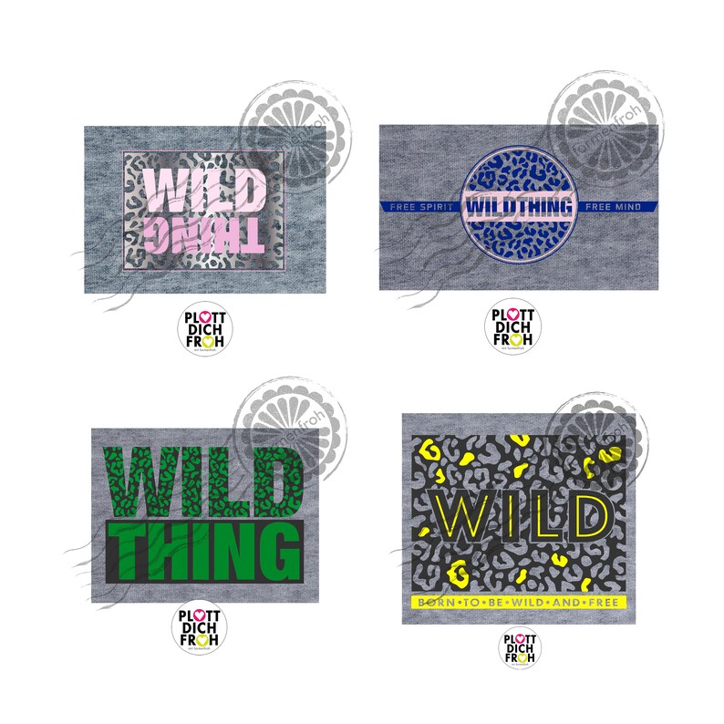 Plotterdatei-wild Thing-leo-plots-design by Formenglad-dxf | Etsy