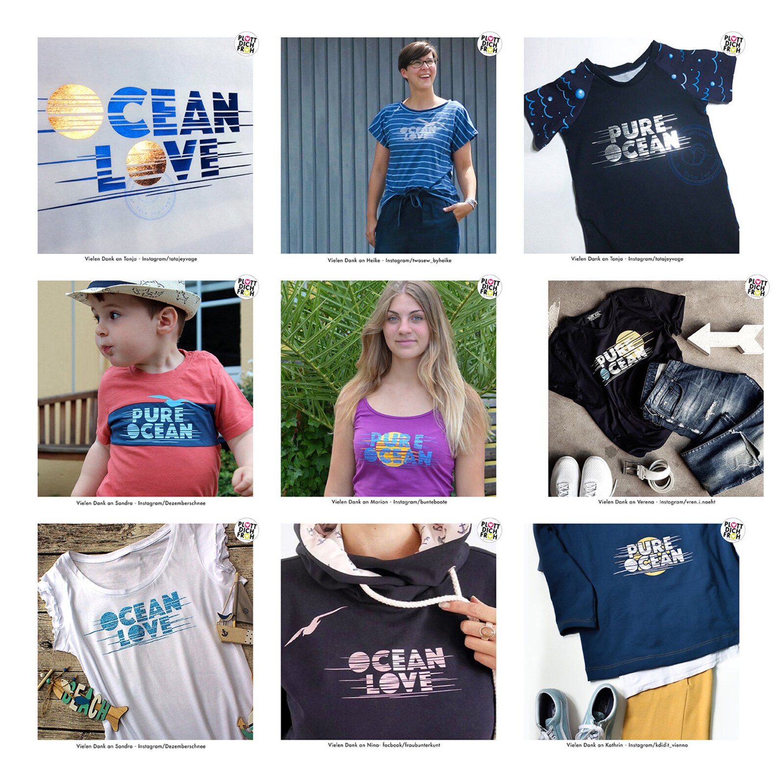 PLOTTERDATEI OCEAN LOVE Meer Möwe Plots Design von - Etsy.de