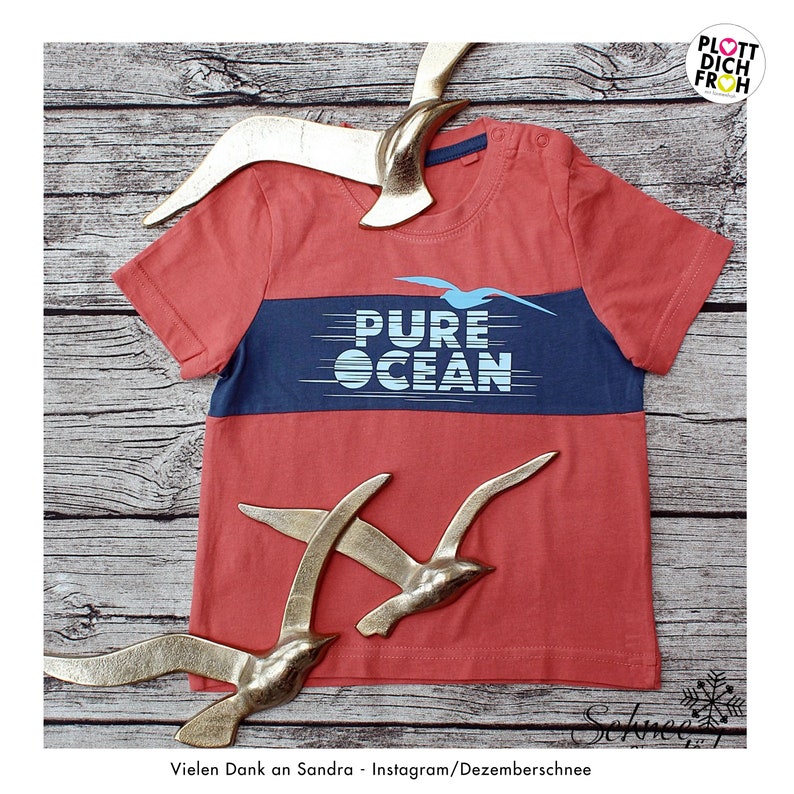 PLOTTERDATEI OCEAN LOVE Meer Möwe Plots Design von - Etsy.de