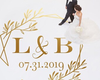 Wedding Floor Decal for Wedding Dance Floors Wedding Decor Wedding ...