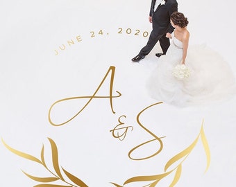 Wedding Floor Decal for Wedding Dance Floors Wedding Decor Wedding ...