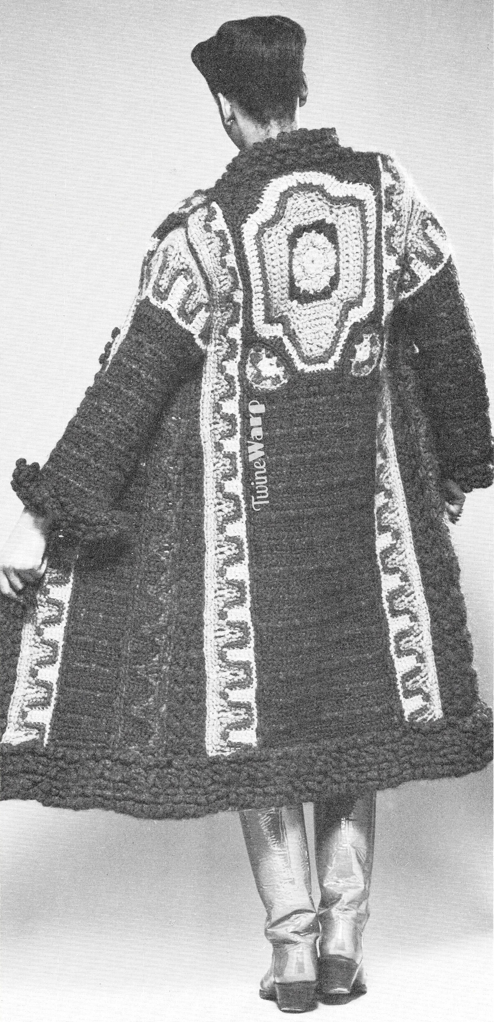 Josephs Coat RARE Hard to Find Boho Hippie Tapestry Jacket Coat of Many ...