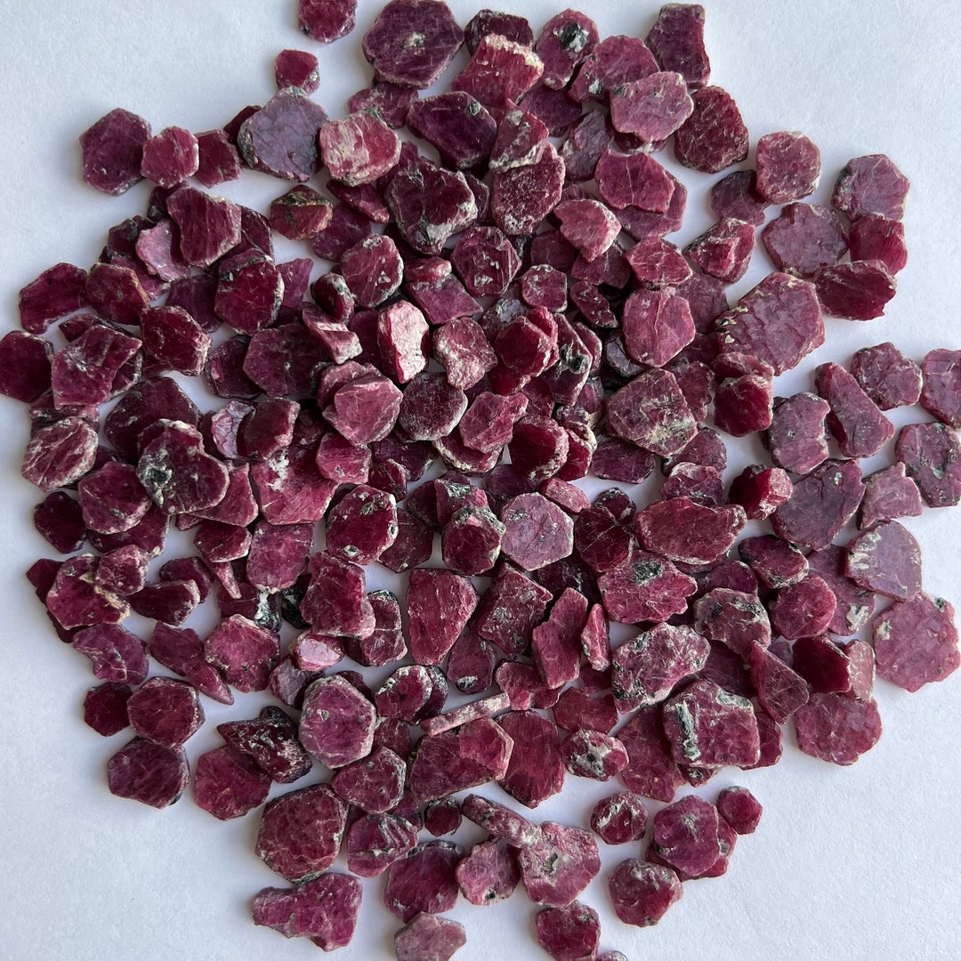 Beautiful Raw Ruby From Mozambique Africa, Rough Ruby Gemstones - Etsy