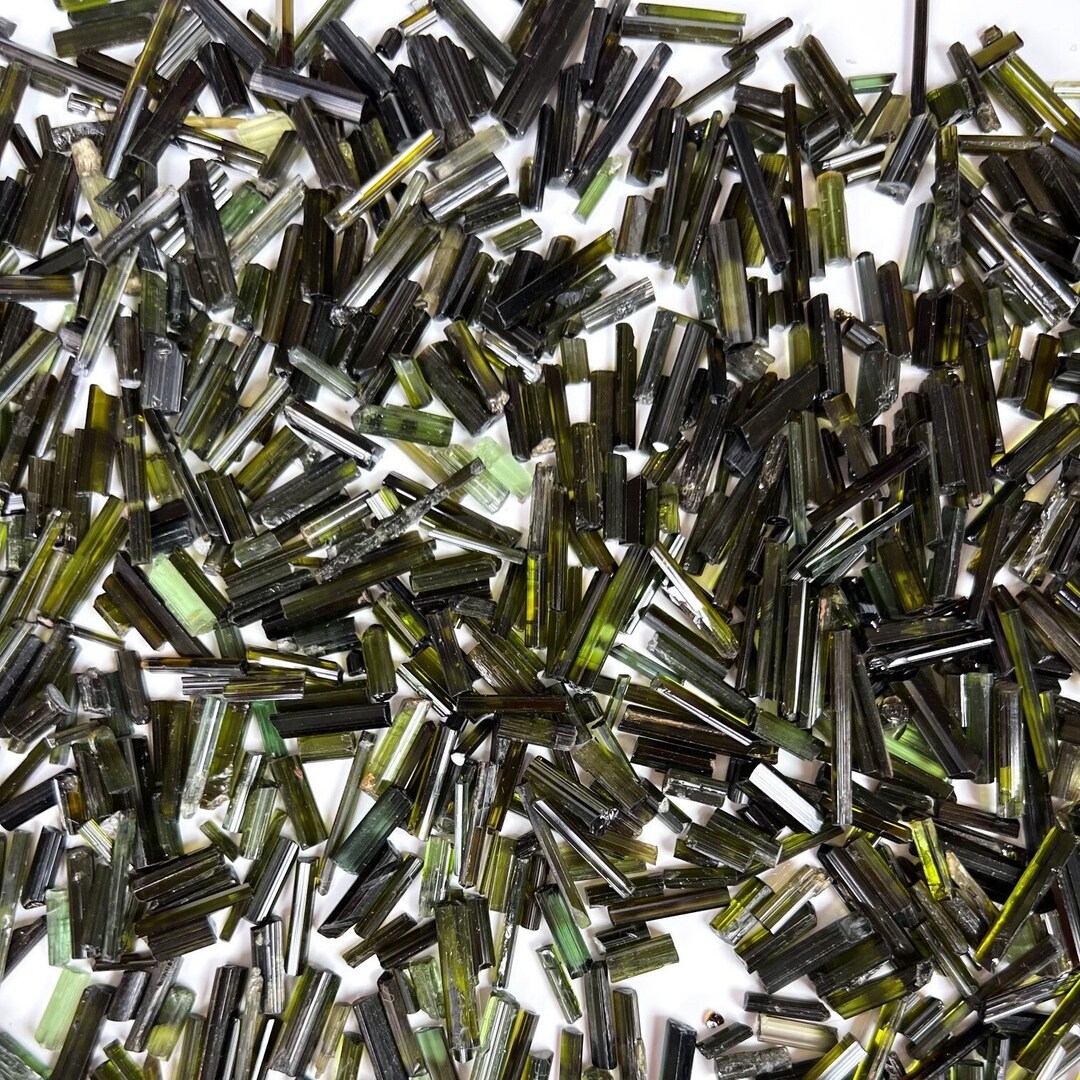 High Quality Green Tourmaline Bars, Raw Natural Tourmaline Gemstones ...