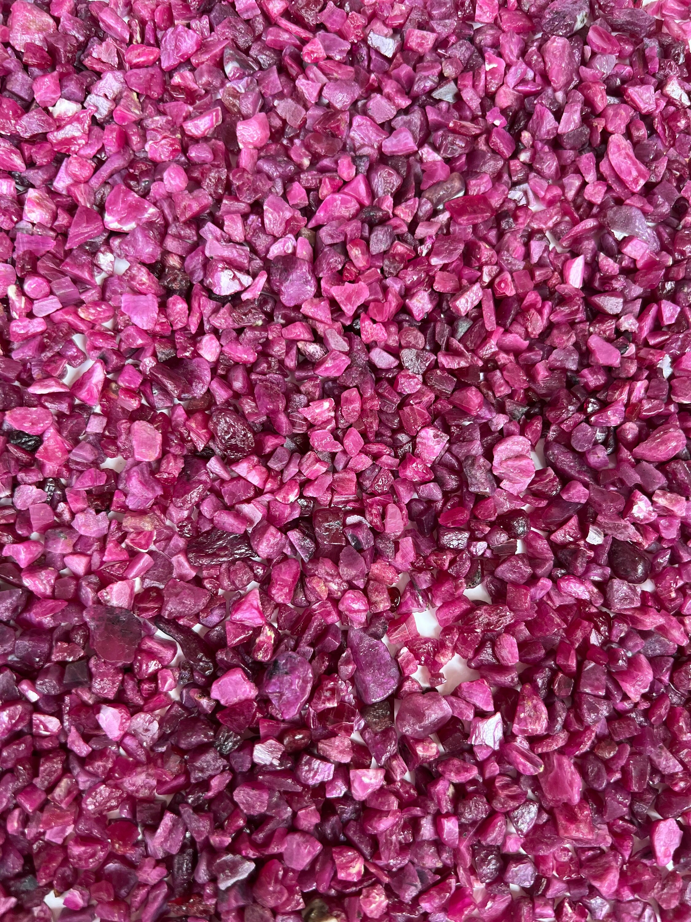 Raw Red Ruby From Tanzania Small Rough Ruby Gemstones - Etsy