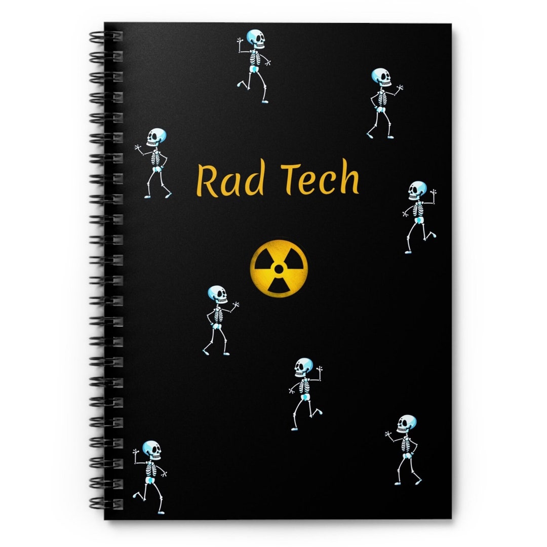 FREE SHIP Radiographer Appreciation: X-ray Theme Spiral Notebook ...