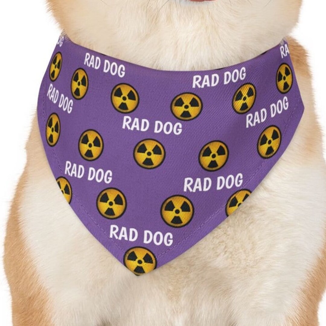 FREE SHIP, Dog Bandana, Xray Rad Tech Dog, Xray Gift, Xray Dog, Rad ...