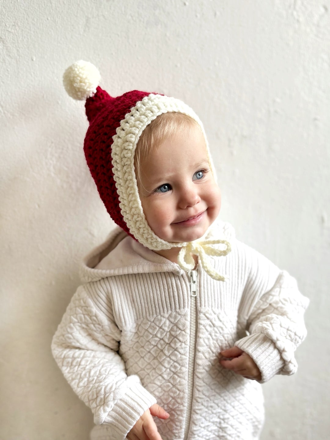 New Baby Gift/boys Girls Santa Hat/newborn Santa Bonnet/baby - Etsy