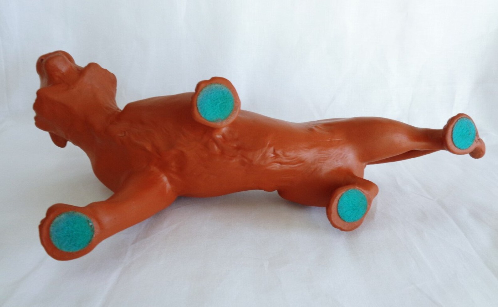 A44 Tiger Red Clay Sculpture Tiger Statue Japanese - Etsy