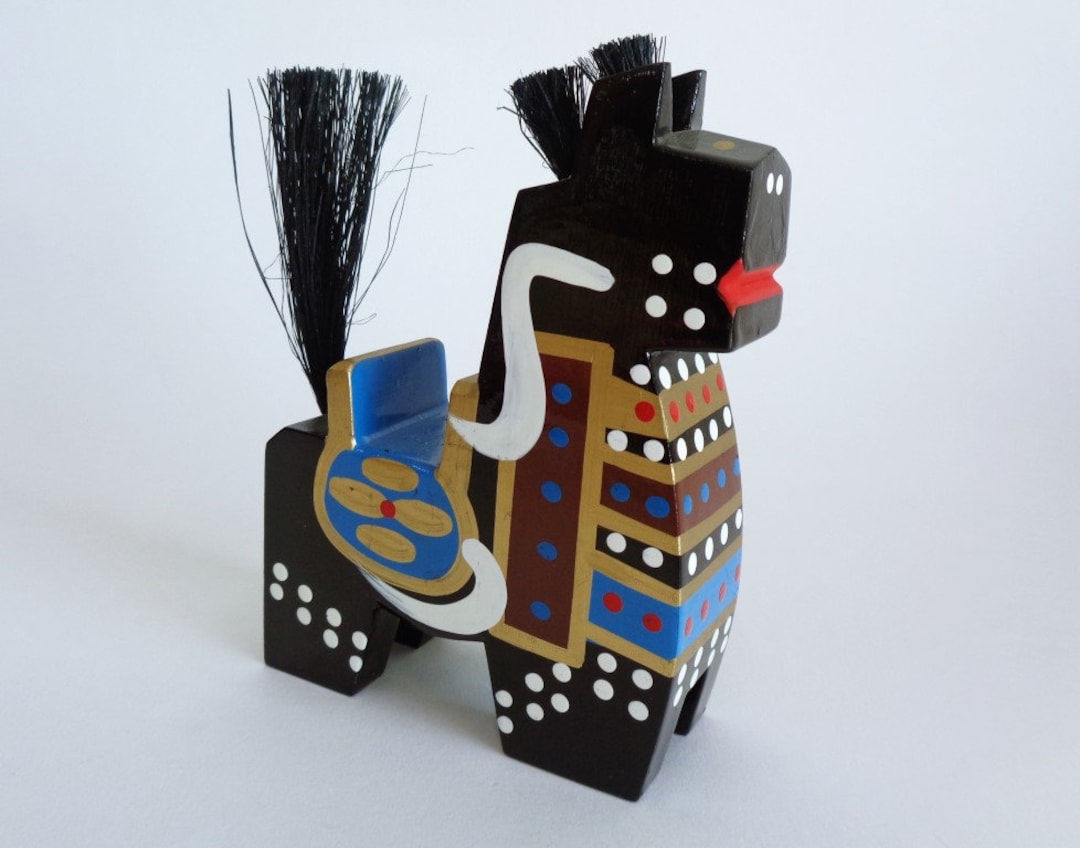 A6451 Miharu-koma Chagu-chagu Umako Horse ,japanese Mingei Folk Craft ...