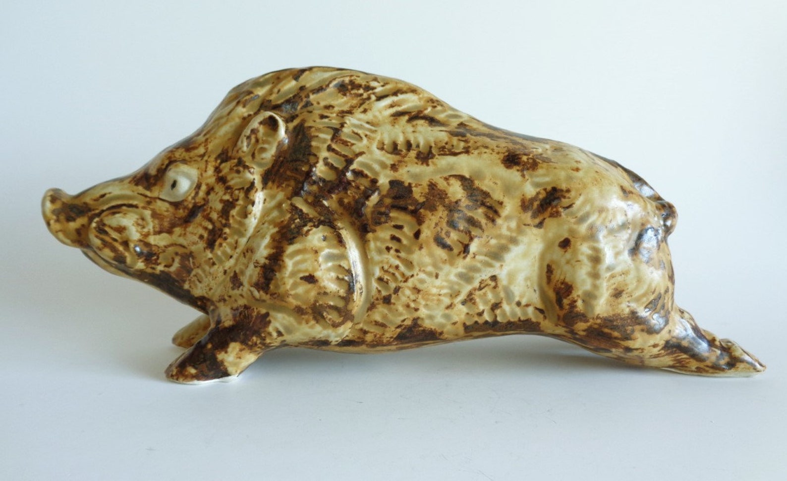 A218 Wild Boar Pottery Sculpture ,wild Boar Statue ,mark - Etsy