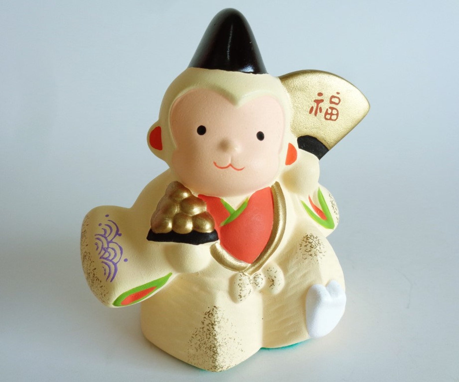 A135 Monkey Clay Figuremonkey Ornamentmonkey Sculpture | Etsy