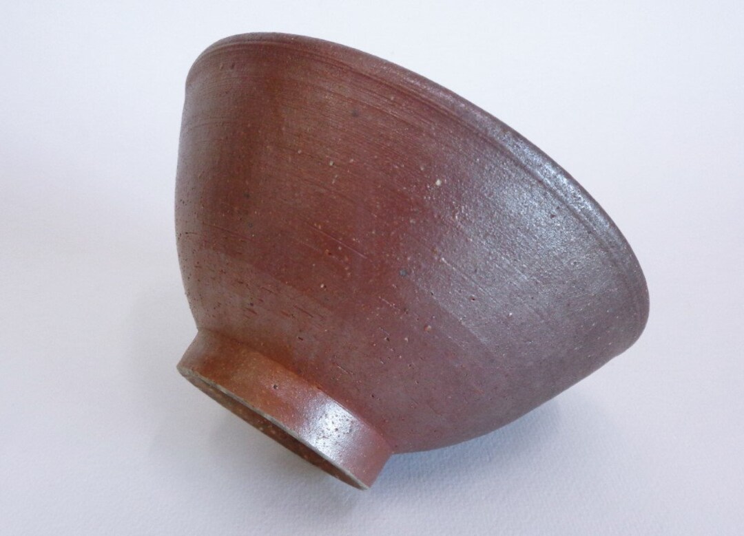Ido Chawan Handmade Tea Bowl Vintage Japanese Wood Fired Stoneware ...