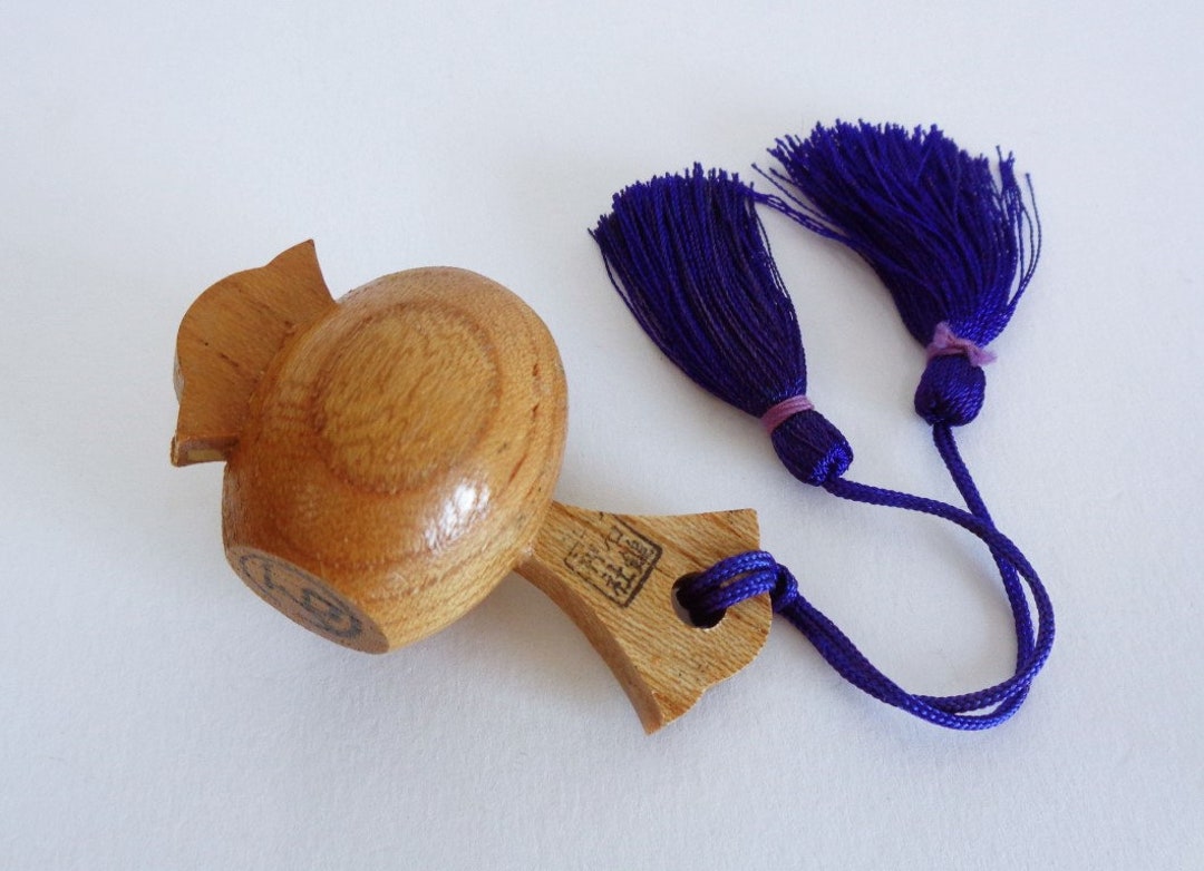 DAIKOKU'S MAGIC MALLET Wooden Okimono Ornament, Japanese Lucky Mallet ...