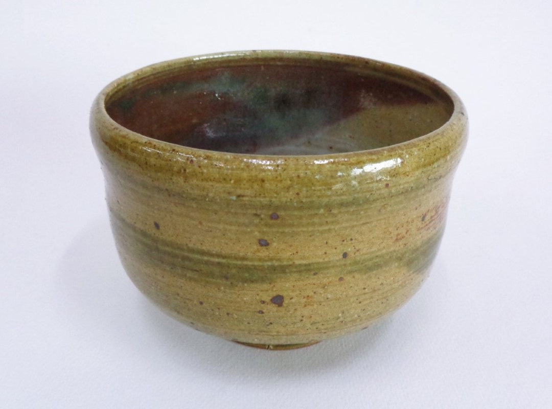 Iga-ware Chawan Vintage Japan Tea Ceremony Vessel Handcrafted Large ...