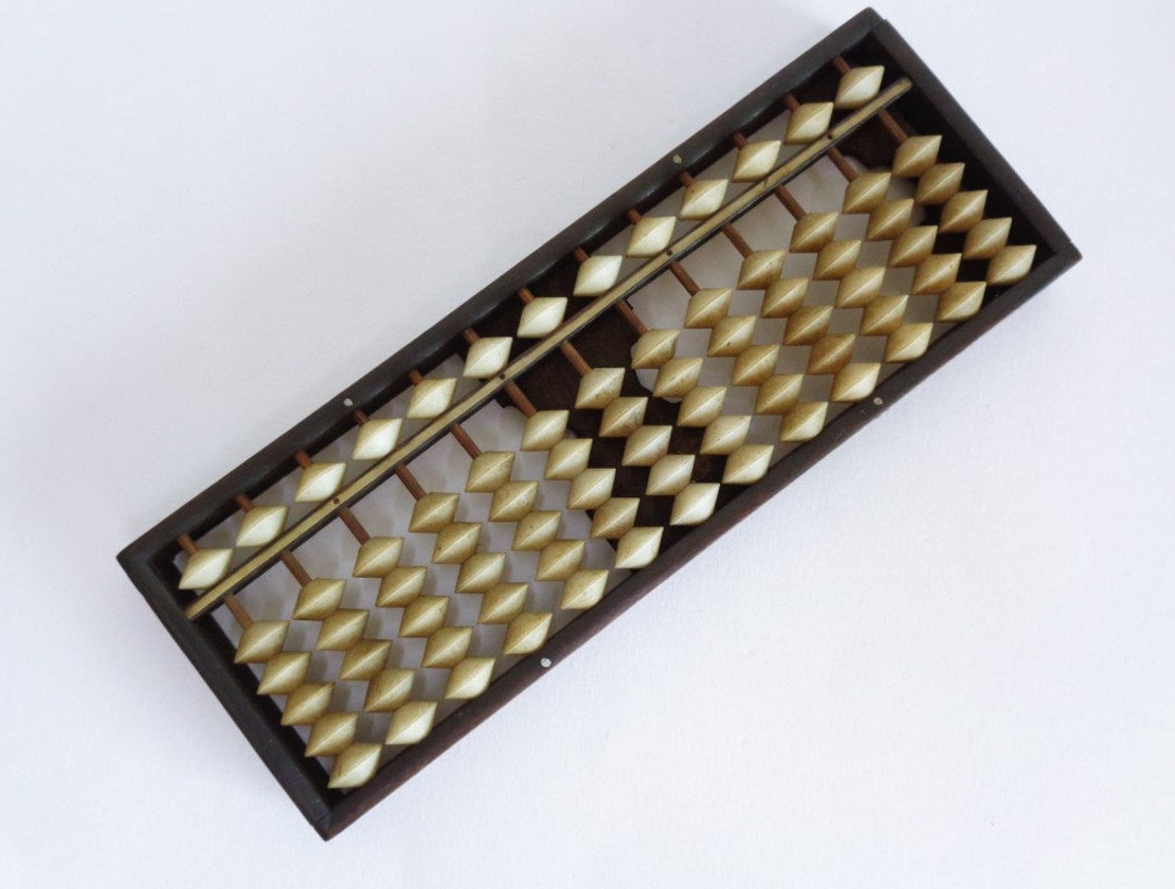 A6465 Old Wooden Soroban Japanese Abacus - Etsy