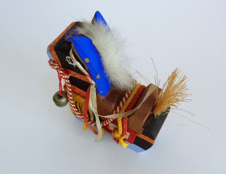A6252 Chagu-chagu Umako Horse Wooden Statuette Okimono - Etsy