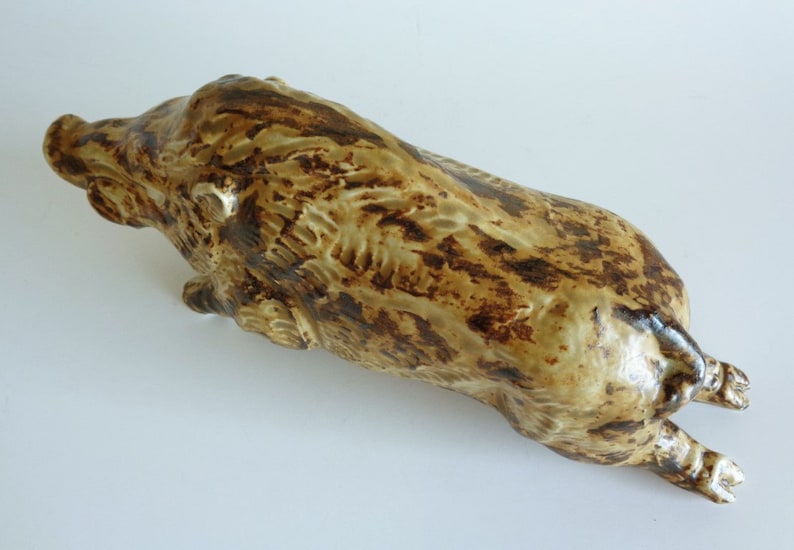 A218 Wild Boar Pottery Sculpture ,wild Boar Statue ,mark - Etsy