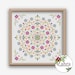 Mini Mandala Tiles Cross Stitch. Mandala Cross Stitch Pattern. Mini ...
