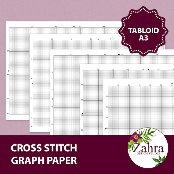 Graph Paper Designs Of Crosses
