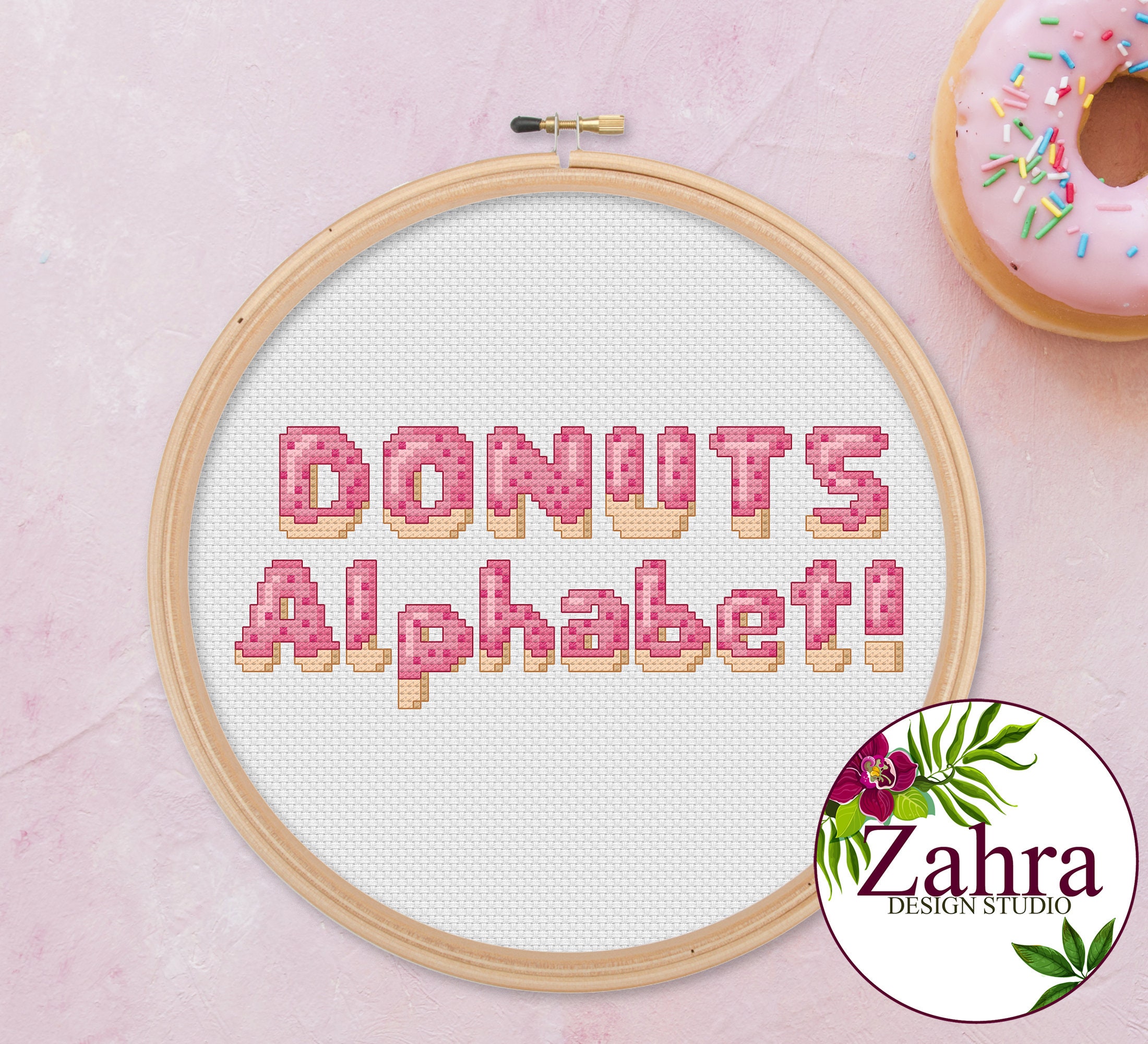 Alphabet Cross Stitch Pattern. Cross Stitch Chart. Alphabet - Etsy