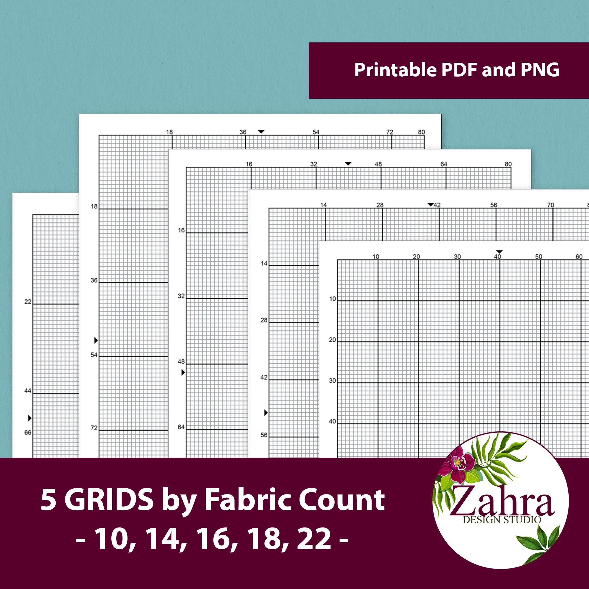 Plano De Planta En Papel Cuadriculado Imprimible
