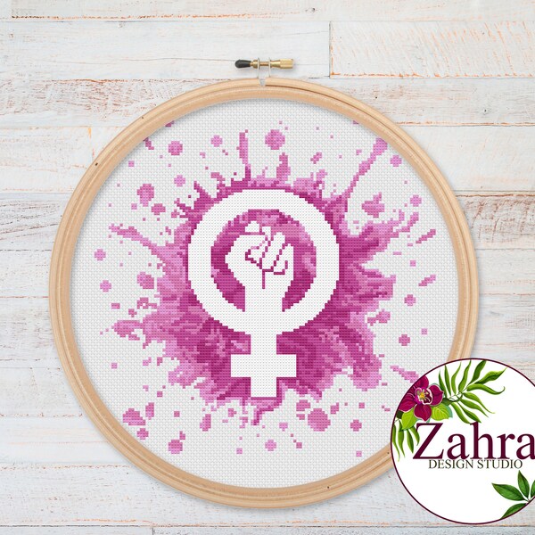 Feminist Cross Stitch - Etsy