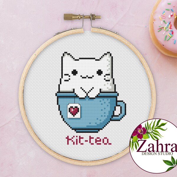 Cross Stitch Tea - Etsy