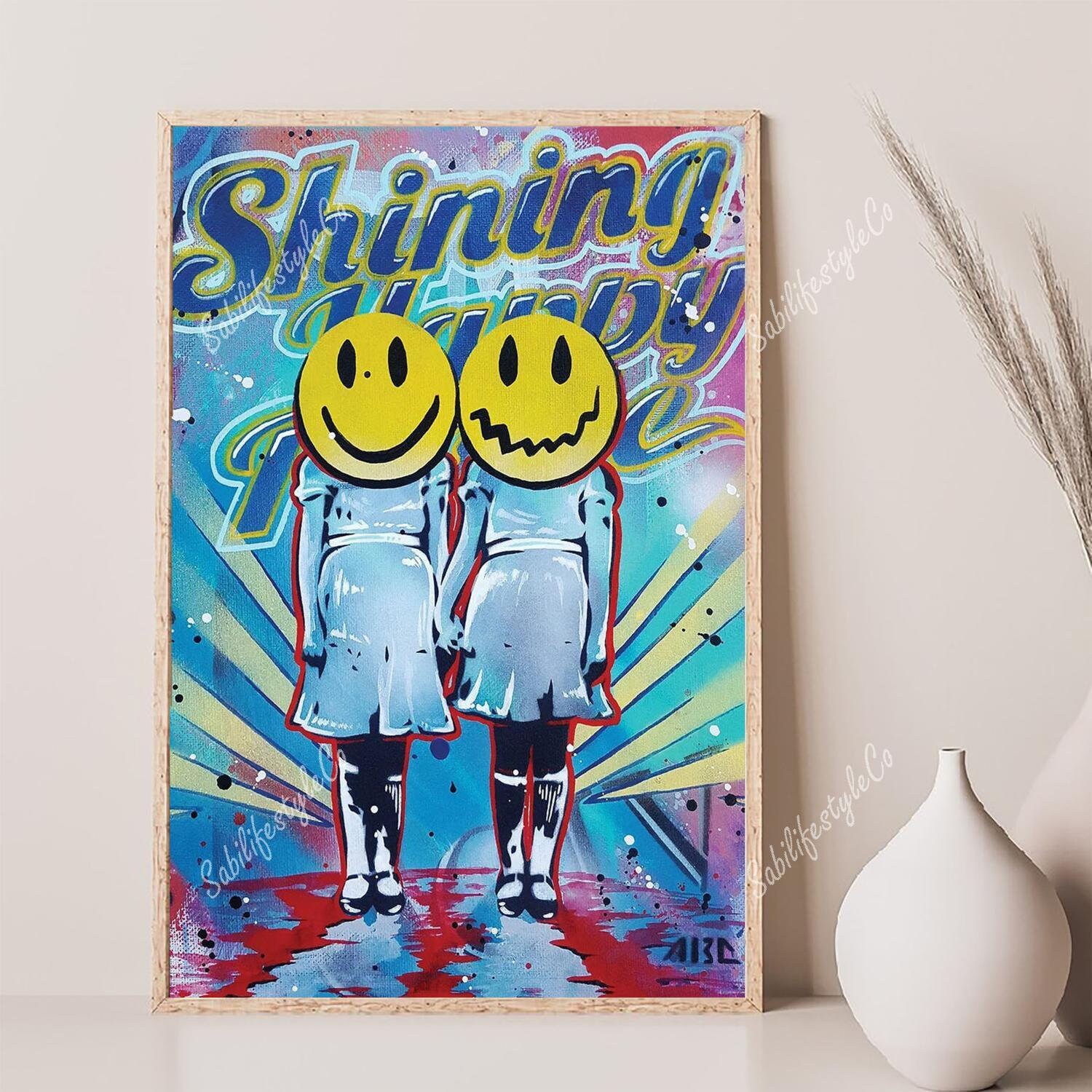 Shining Happy People Horror Movie Poster Halloween Gifts - Etsy