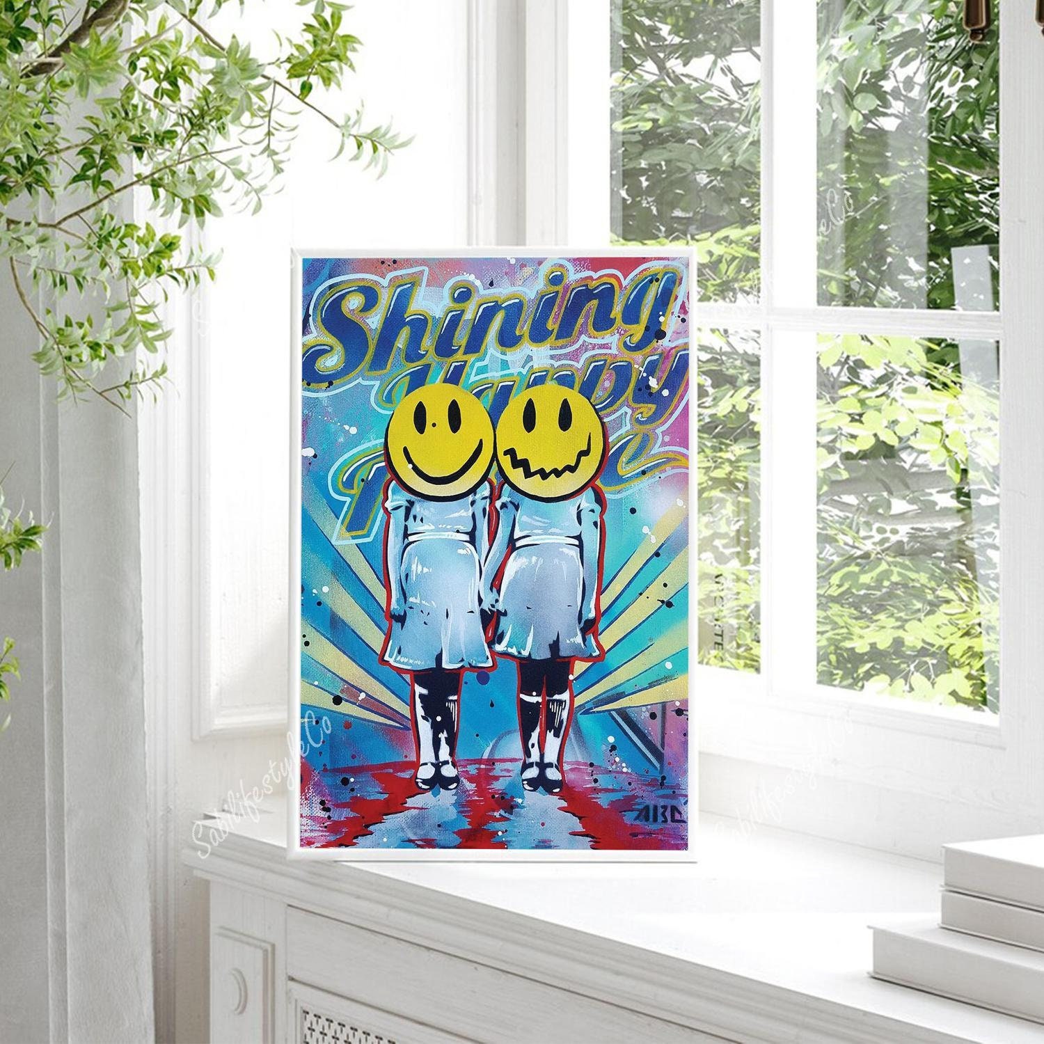 Shining Happy People Horror Movie Poster Halloween Gifts - Etsy